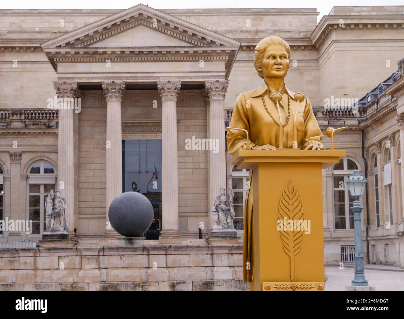 STATUES OF THE TEN GOLDEN WOMEN OF THE OPENING CEREMONY ON DISPLAY AT ...