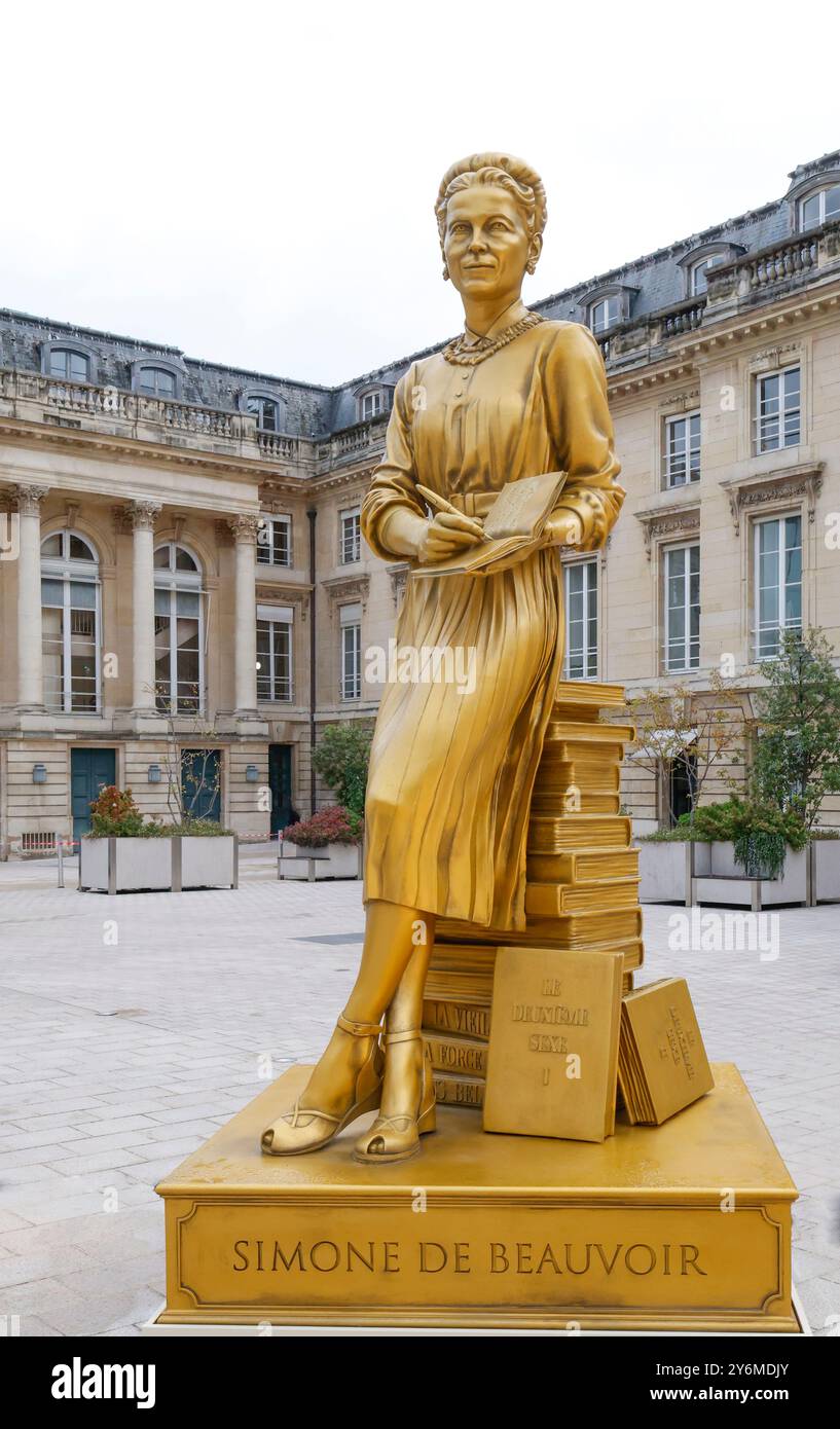 STATUES OF THE TEN GOLDEN WOMEN OF THE OPENING CEREMONY ON DISPLAY AT ...