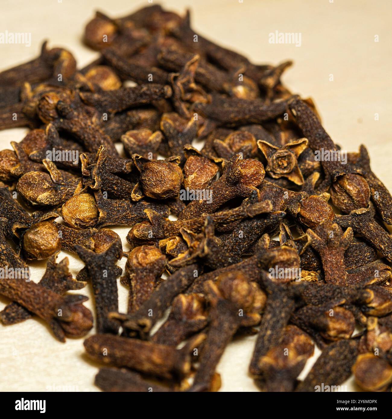 Dried cloves closeup, macro photo Stock Photo - Alamy