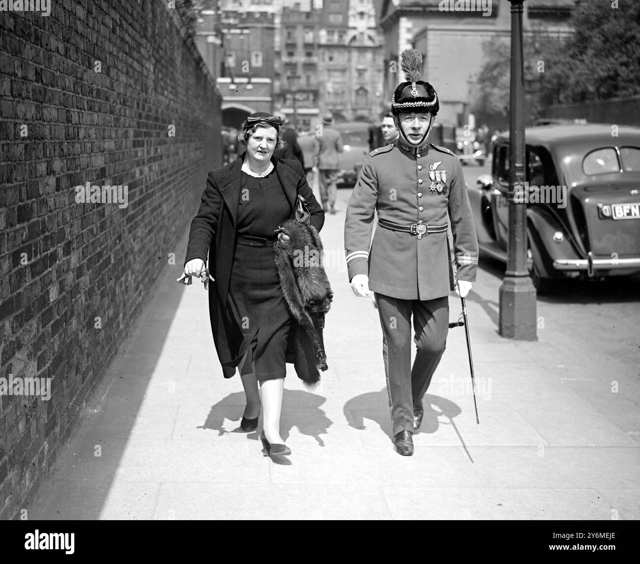Levee at St James Palace Flight Lieutenant Truscott, R.A.F. 23 May 1939 ...