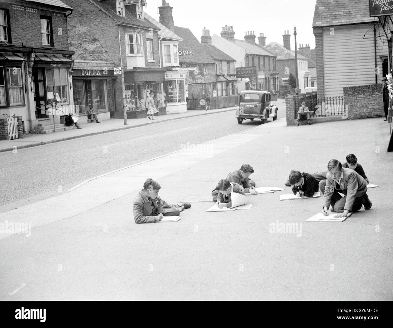 The High Street is their classroom. At least, for the morning this ...