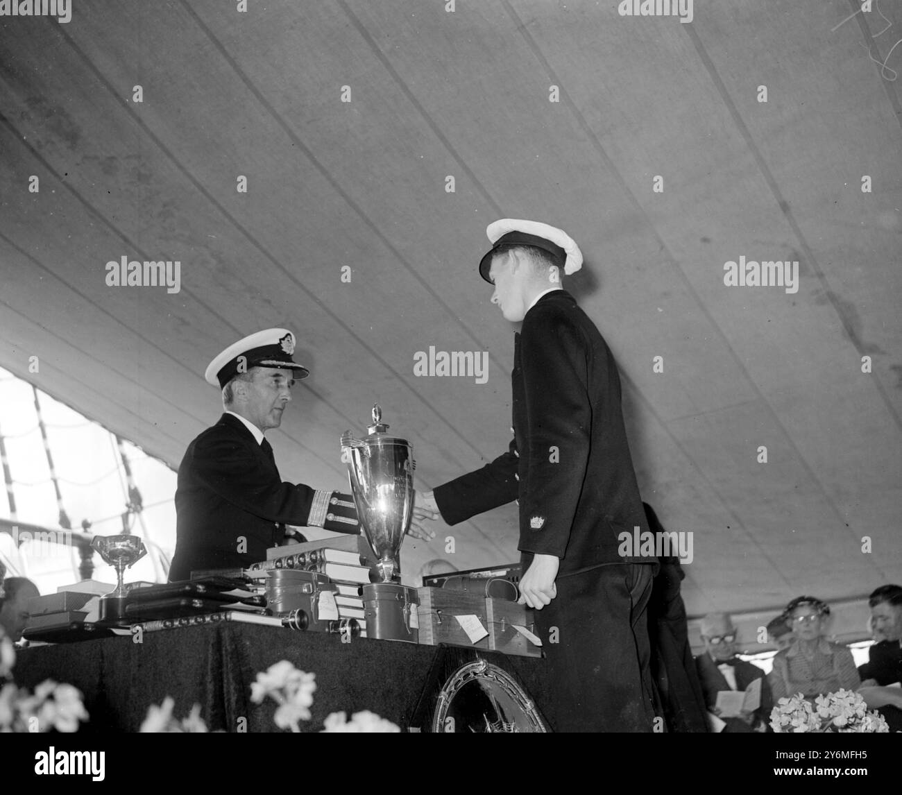 Worcester Prize Giving 26 July 1956 Stock Photo - Alamy
