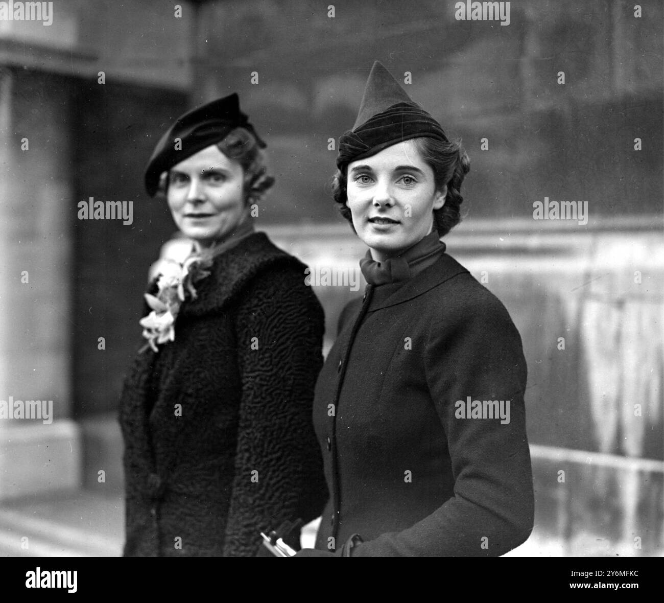 At the De Bendern - Douglas wedding Lady Stern and Miss Stammers Stock ...