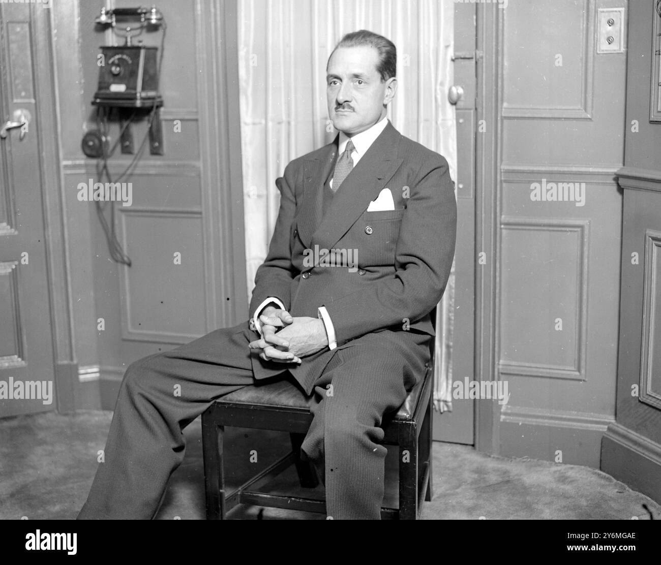 Mons. R. Esnault-Pelterie, the famous scientist and inventor of the ...