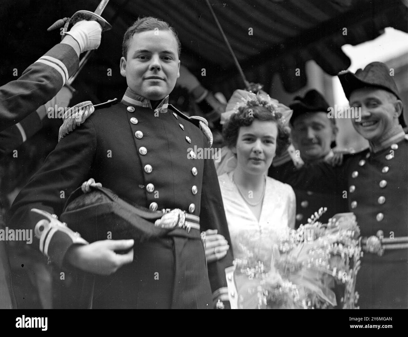 Wedding of Lieutenant Edward George Desmond Finch - Noyes (H.M.S ...