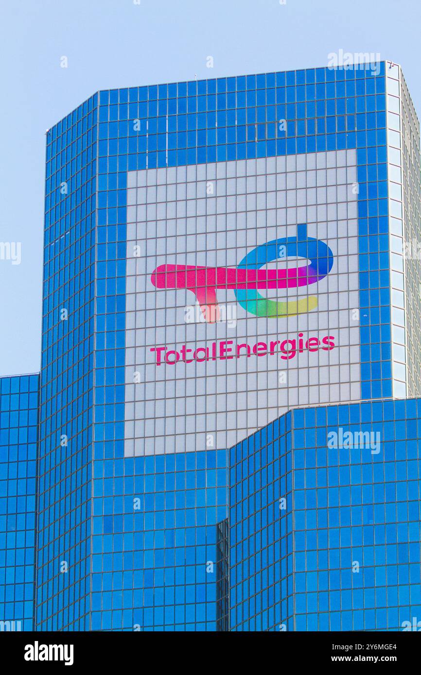 France, ile-de-France, Paris, La Defense, Courbevoie, TotalEnergies ...