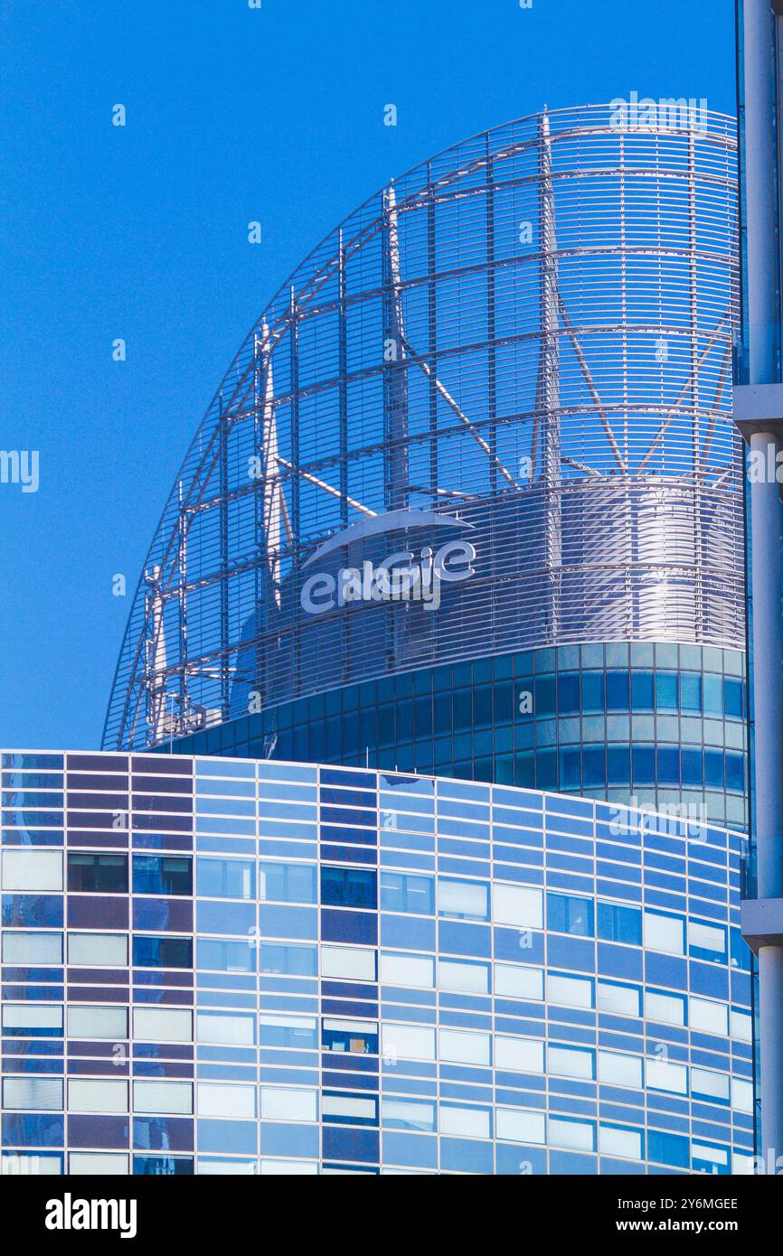 France, ile-de-France, Paris, La Defense, Courbevoie, T1 tower, Engie ...