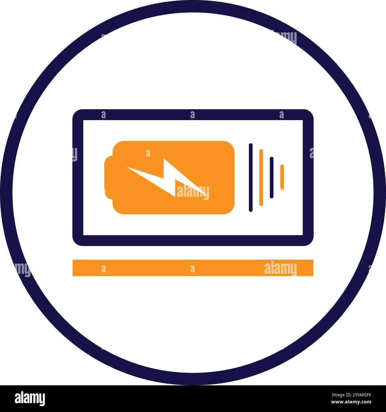 battery, charge, power, battery empty charging icon Stock Vector Image ...