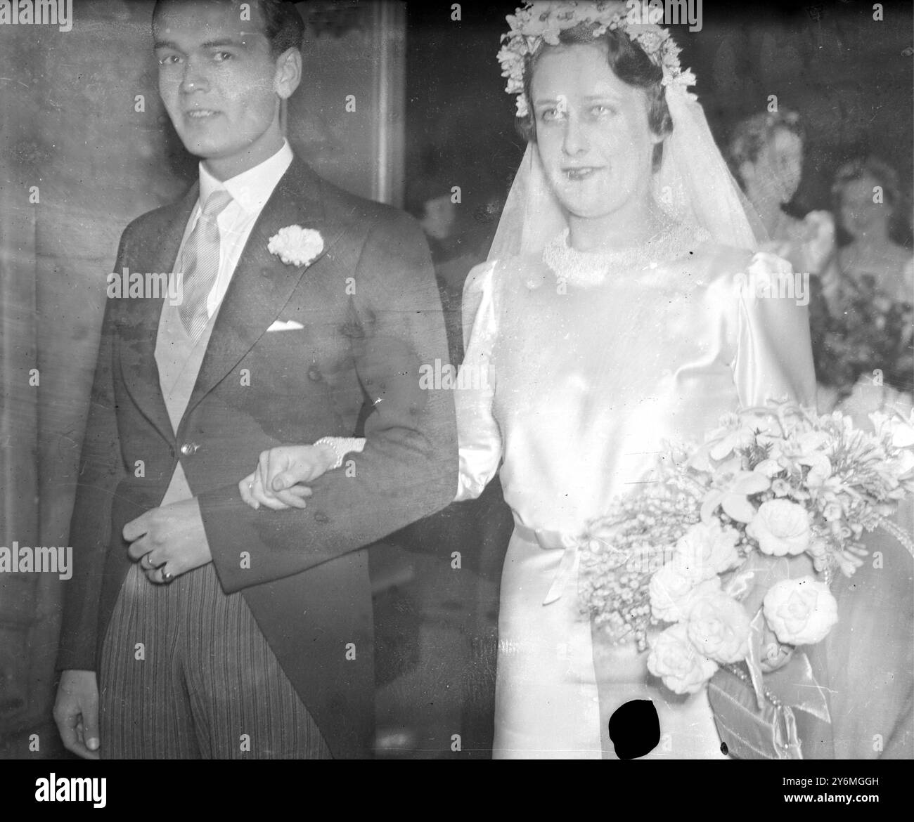 Wedding of Prince Alexander Von Croy-Dulmen and Miss Anne Campbell at ...