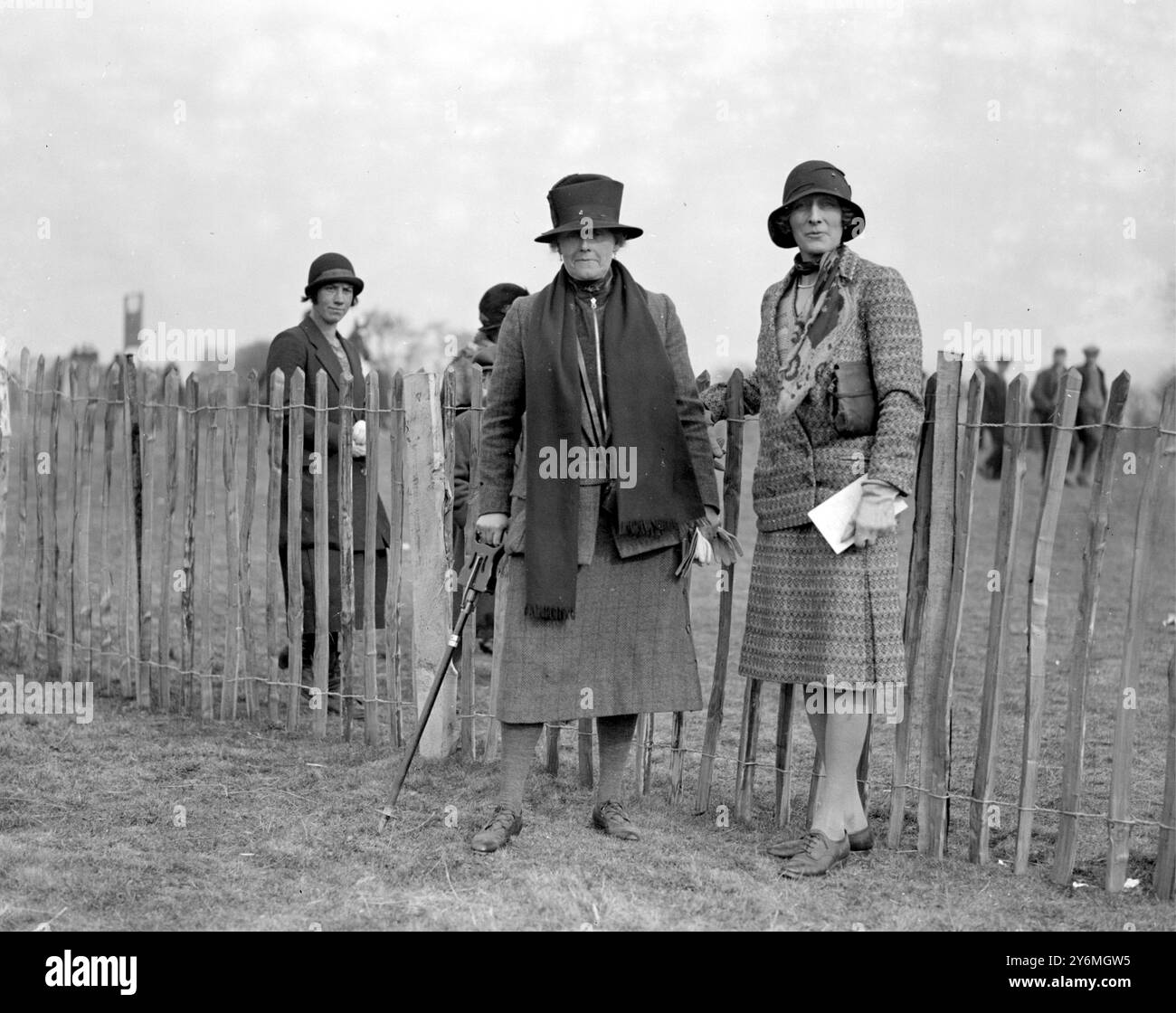Meynell Hunt. Point to Point at Ednaston Lady Ian Walker and Mrs. Peter ...