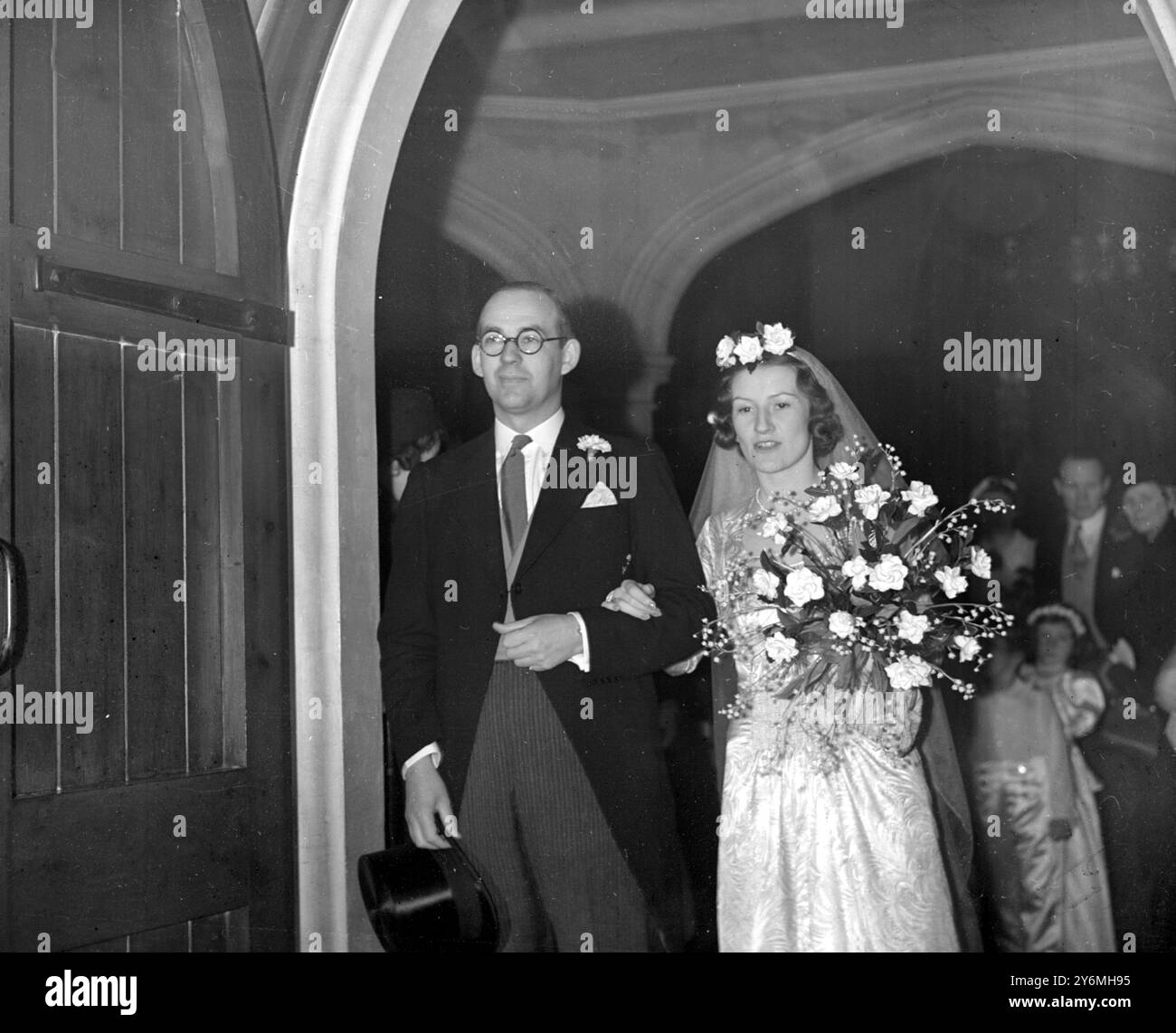 Wedding of Mr. John Graham Shelley and Miss Norah Patricia Beyon at ...