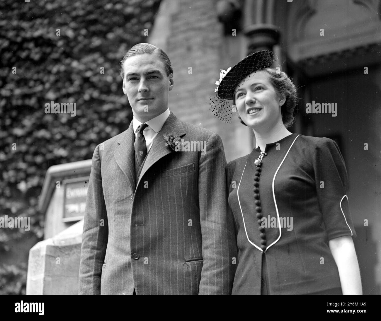 Wedding of Mr J.P. Clements (former member of Headingley Rugby Team ...