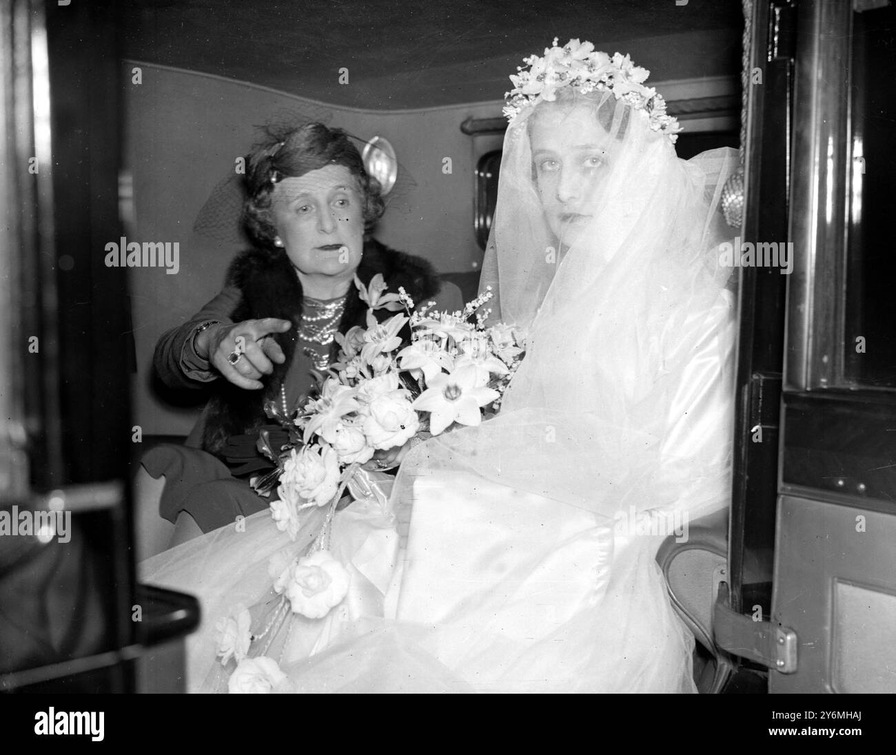 Wedding of Prince Alexander Von Croy-Dulmen and Miss Anne Campbell at ...