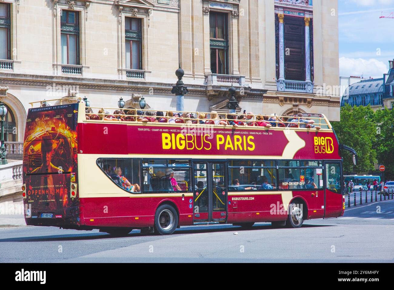 France, Ile-de-France, Paris, transportation, Double-decker bus, Big ...