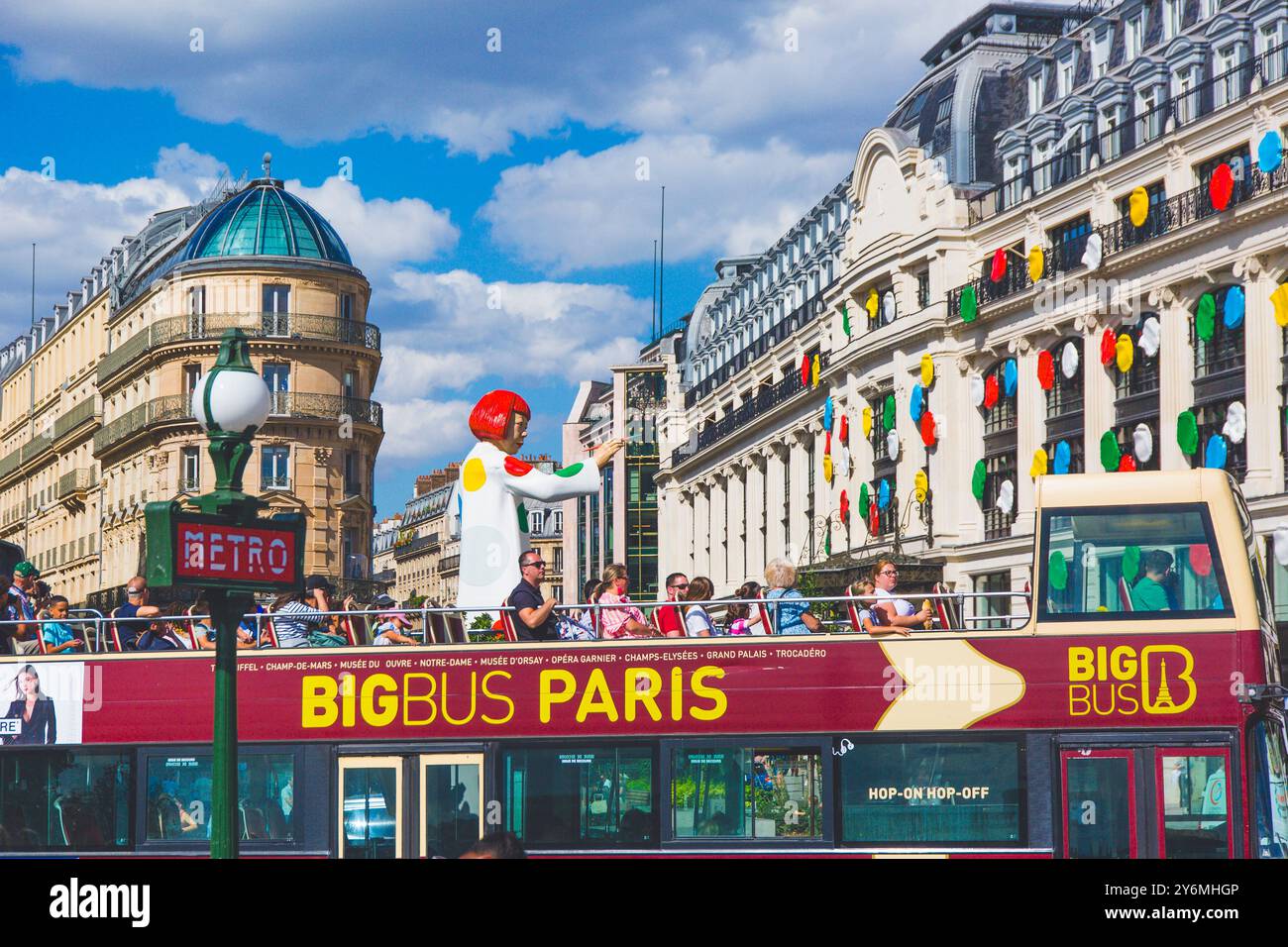 France, Ile-de-France, Paris, transportation, Double-decker bus, Big ...