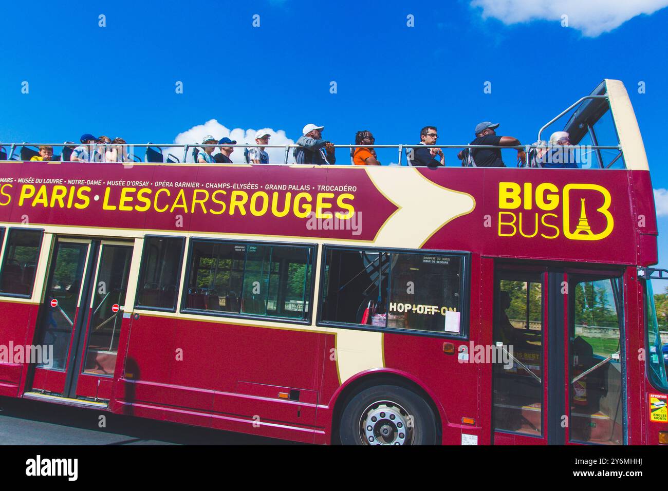 France, Ile-de-France, Paris, transportation, Double-decker bus, Big ...