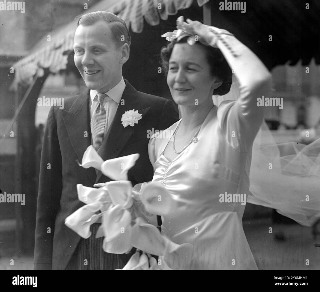 Wedding of Mr. John Marshall trusted and Miss Eileen Hopton at Saint ...