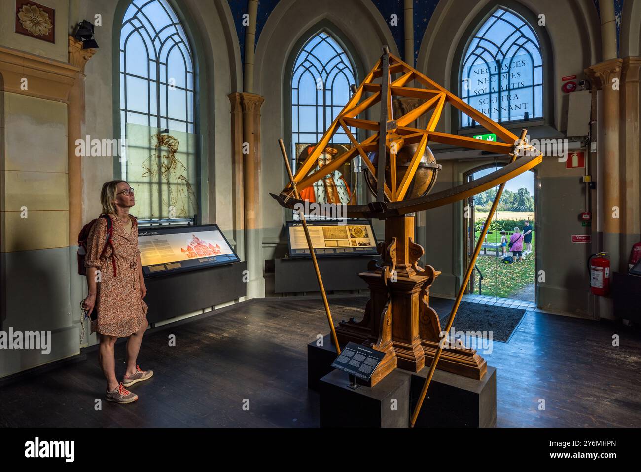 Tycho Brahe Museum on the island of Ven. He was the leading astronomer ...