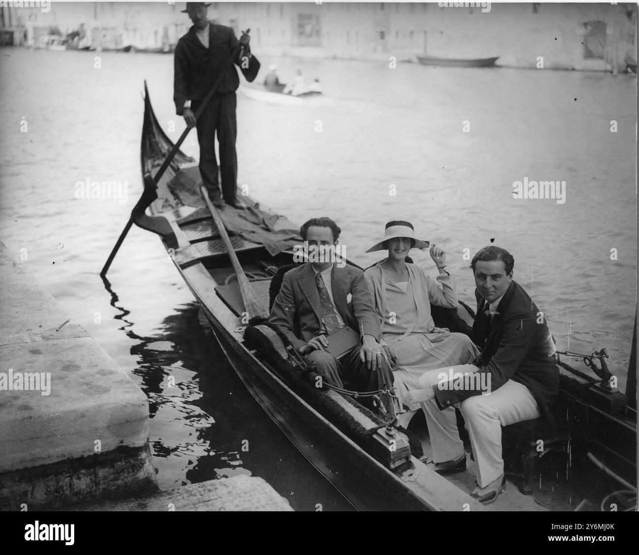 Oswald Mosley , Lady Cynthia Mosley and Mr Evelyn Strachey ...