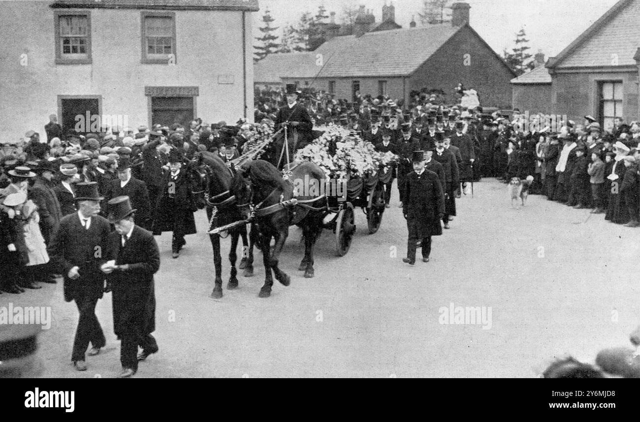 The funeral of the late Sir H. Campbell-Bannerman in Scotland: The ...