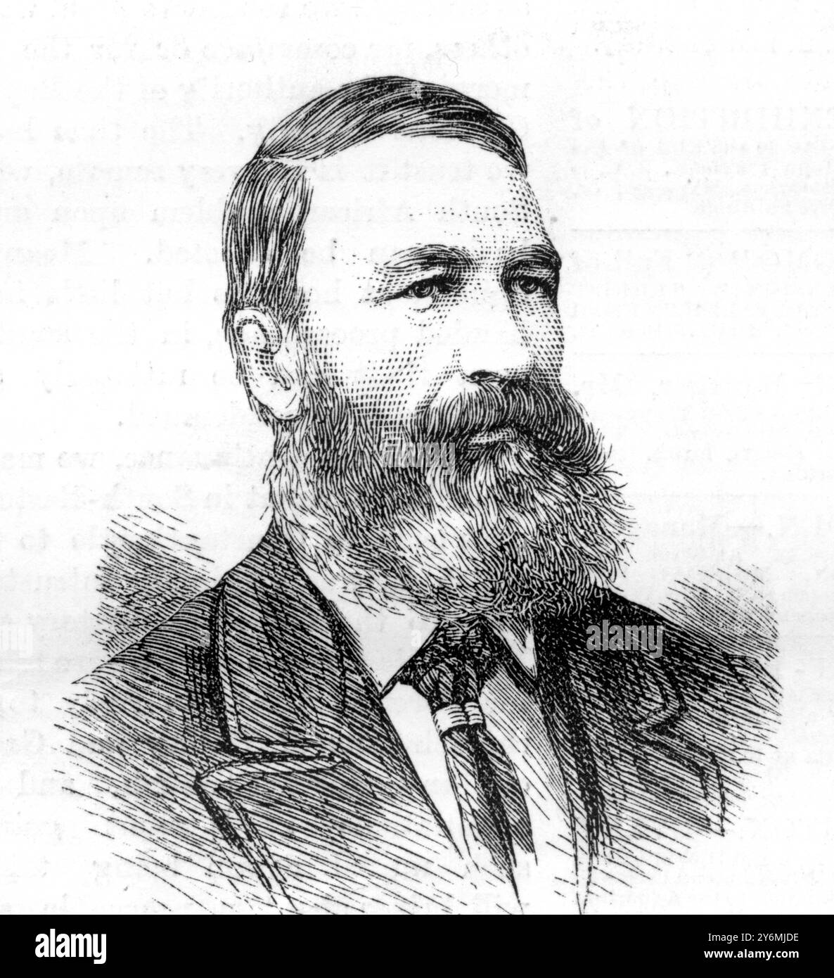 Mr P.J. Joubert. 5 February 1881 Stock Photo - Alamy