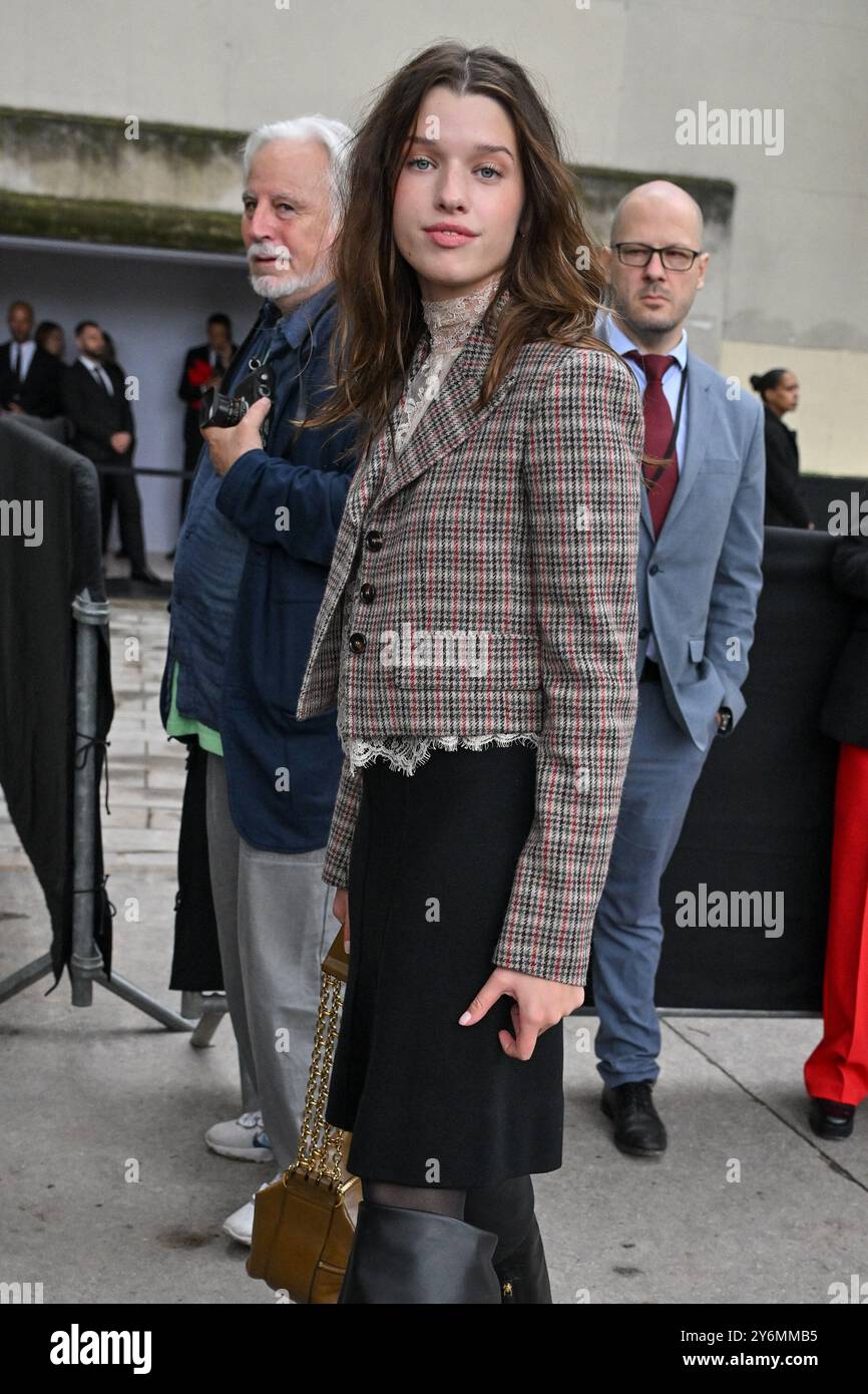 Paris, France. 26th Sep, 2024. Ever Gabo Anderson arriving at the Chloe ...