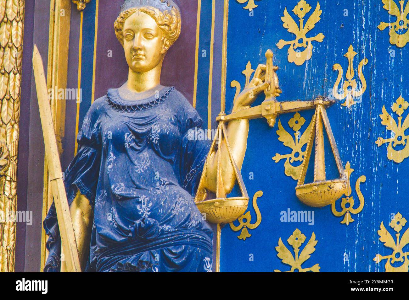 France, ile-de-France, Paris, Clock Tower of the Palais de la Cite, Ile ...