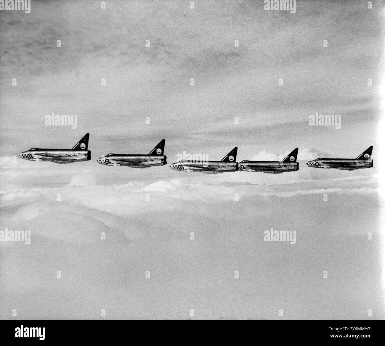 Follow My Leader - Supersonically May 13 1963 In line astern, five ...