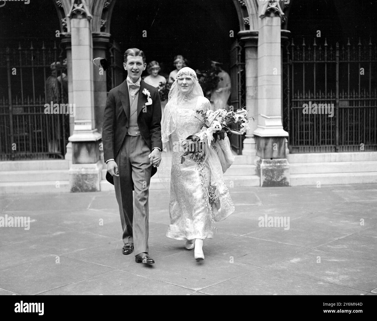 Wedding of the honorable Gilbert Hay and the honorable Rosemary guest ...