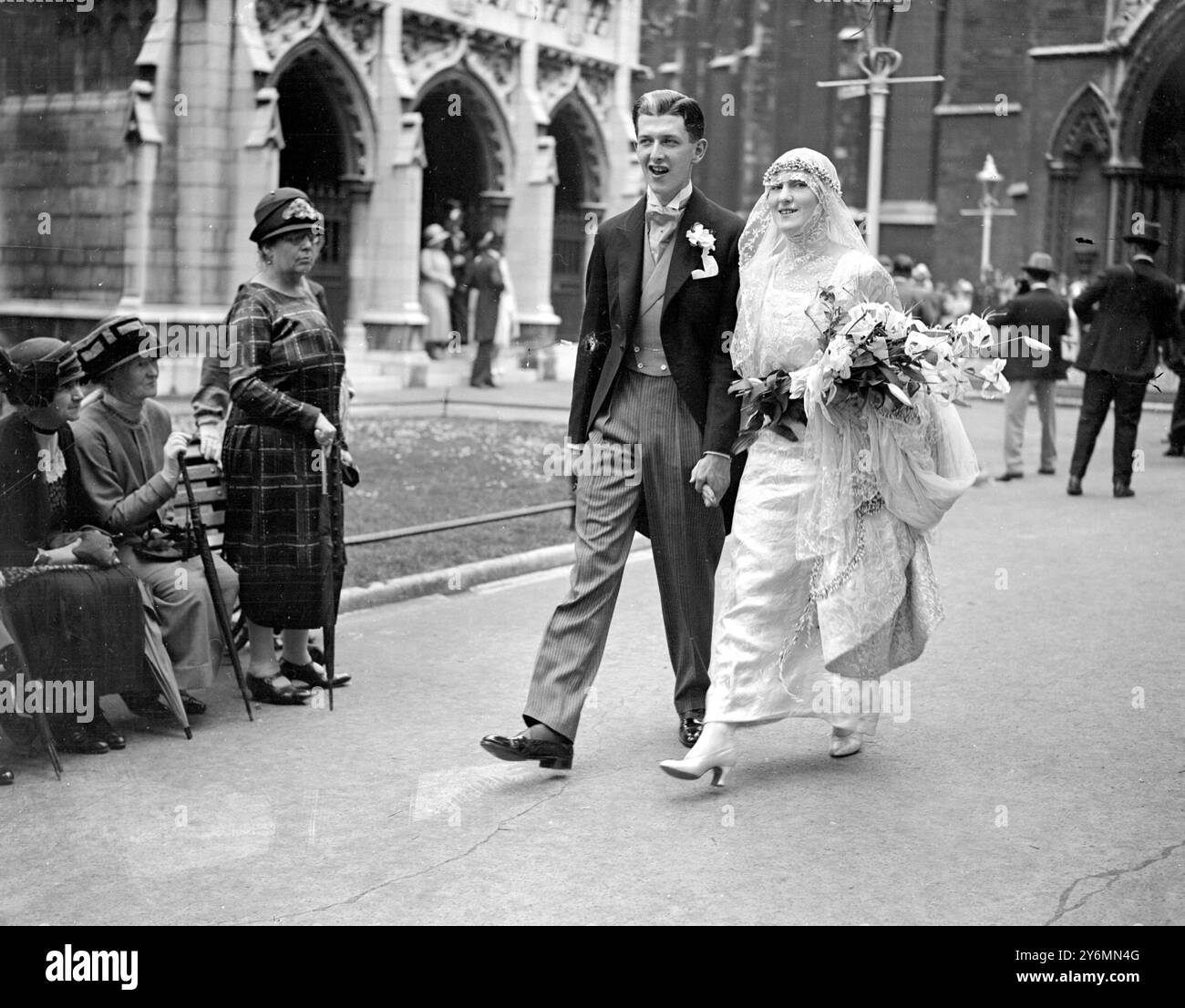 Wedding of the honorable Gilbert Hay and the honorable Rosemary guest ...