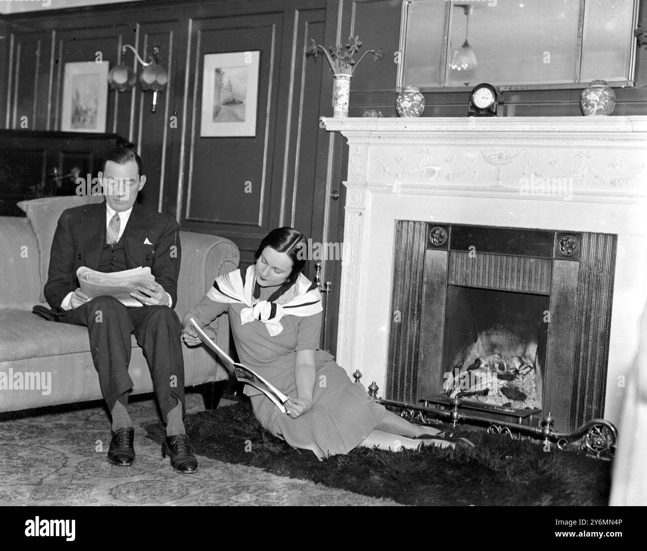 Ex. Mayor Jimmy Walker, of New York and his wife Miss Betty Compton, on ... Ex. Mayor Jimmy Walker, of New York and his wife Miss Betty Compton, on ...