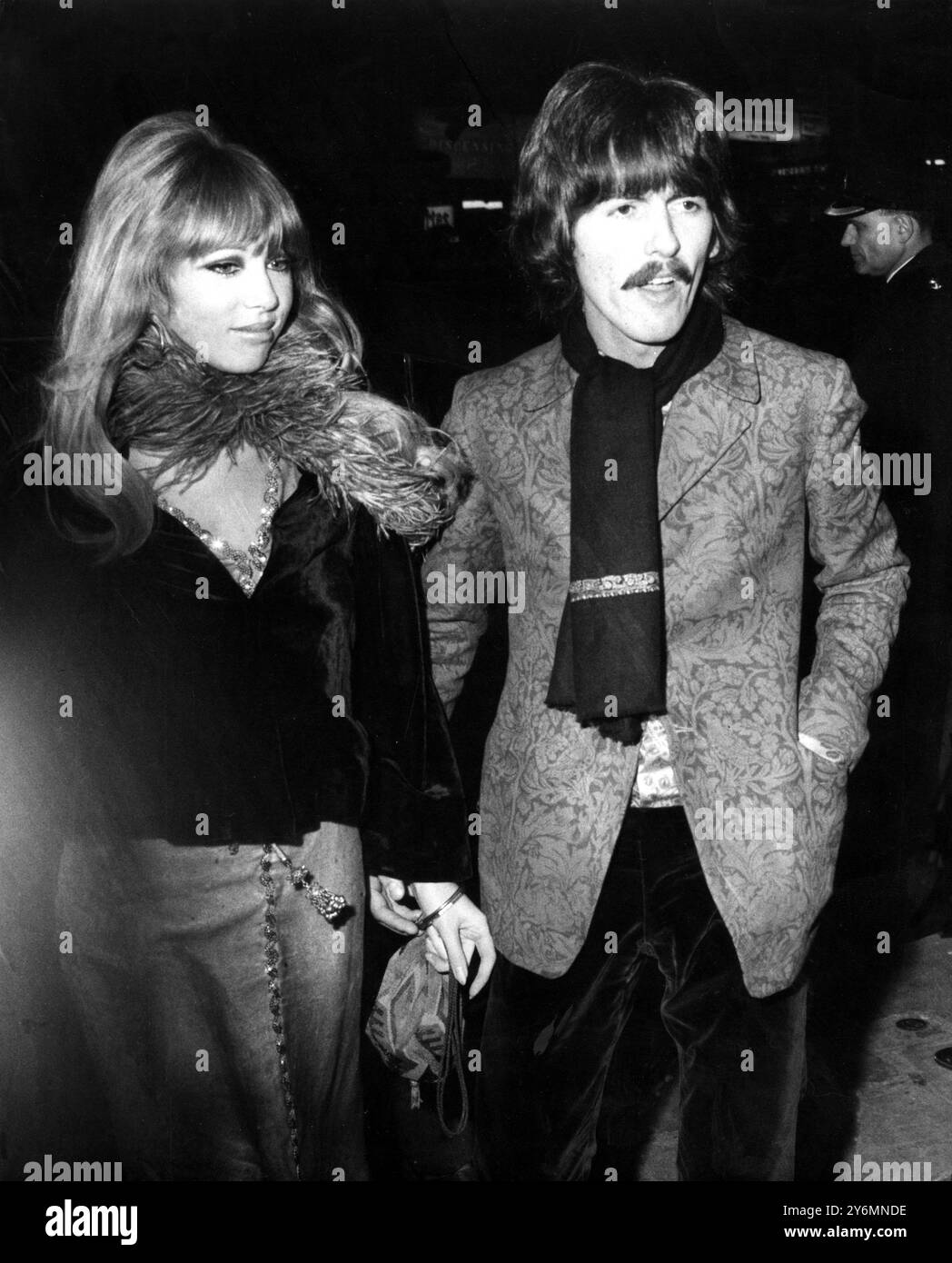 George harrison pattie boyd hi-res stock photography and images - Alamy