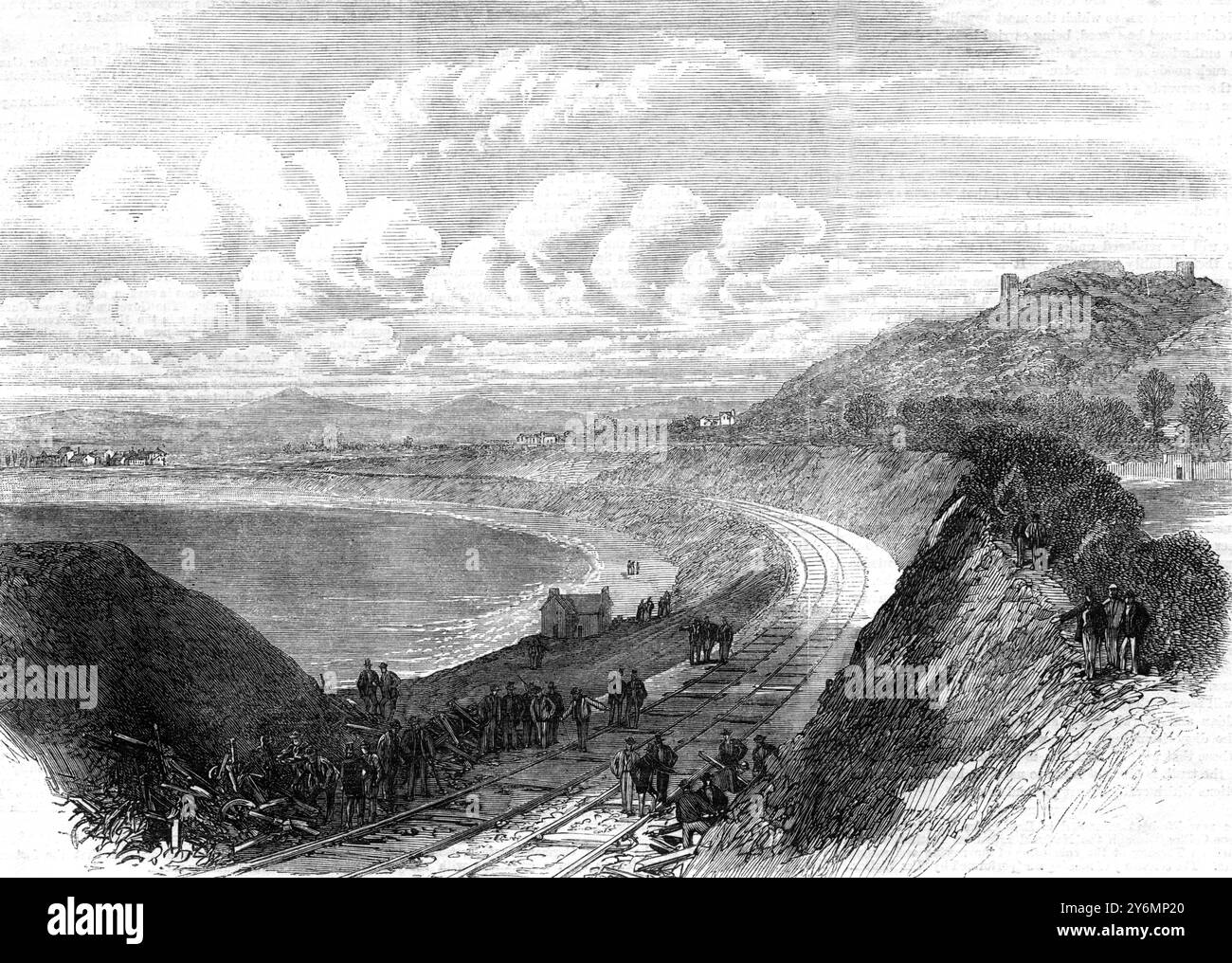 The disaster on the Chester and Holyhead railway: Between Abergele and ...