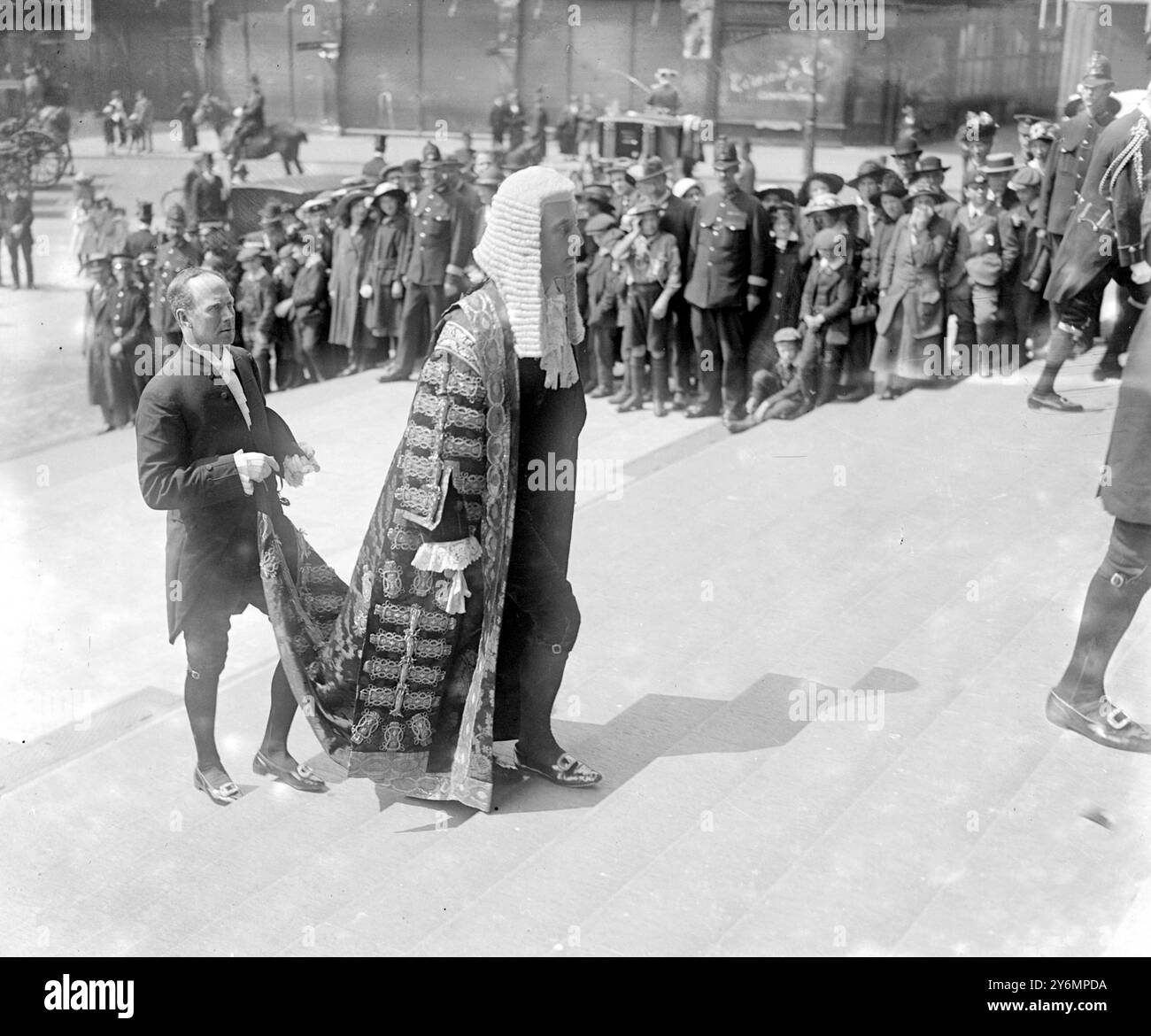 The Lord Chancellor - Lord BuckMaster. 5 December 1934 Stock Photo - Alamy