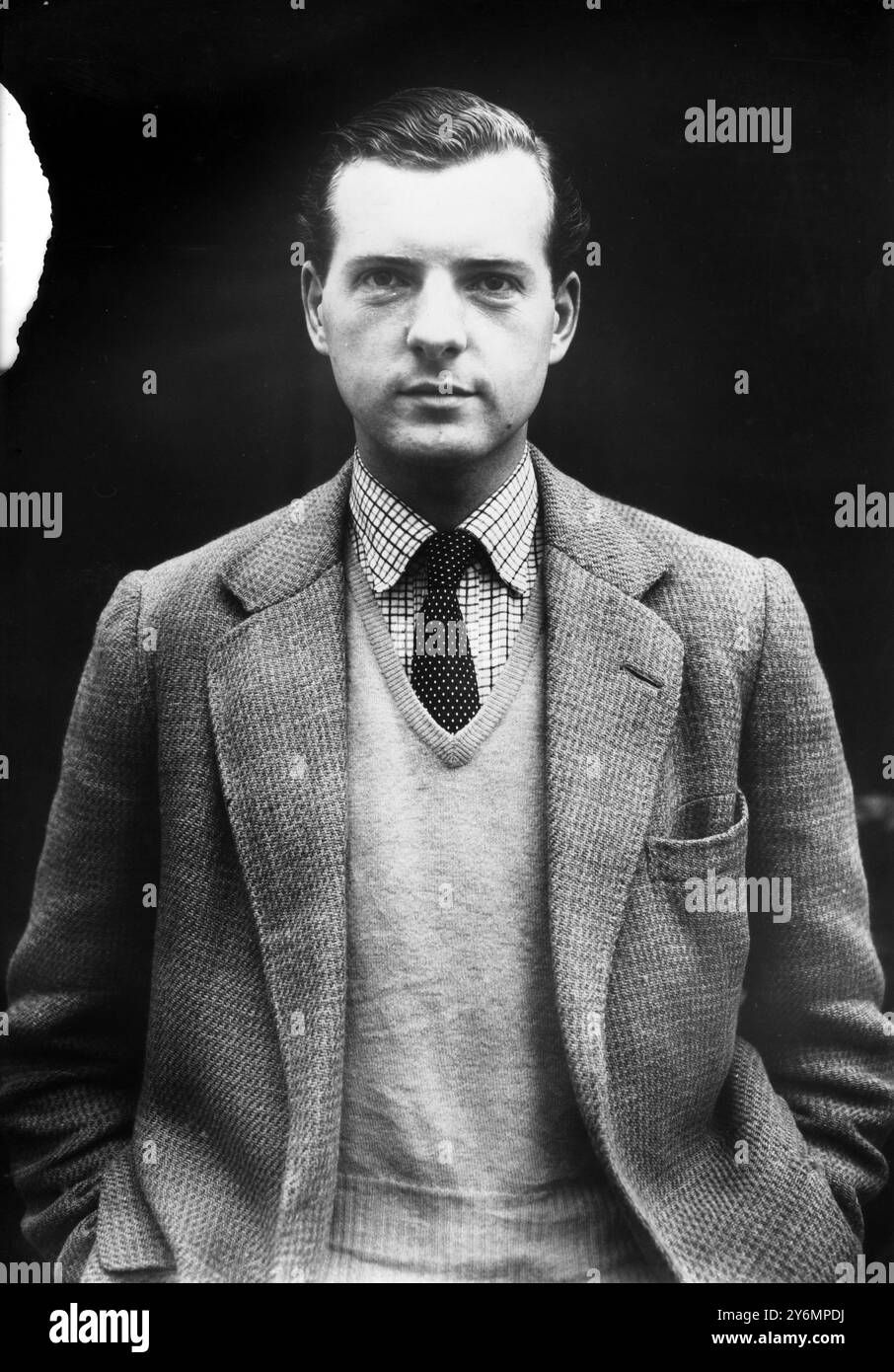 Lord Plunket. 30-year-old friend of Princess Margaret, is seen in this ...