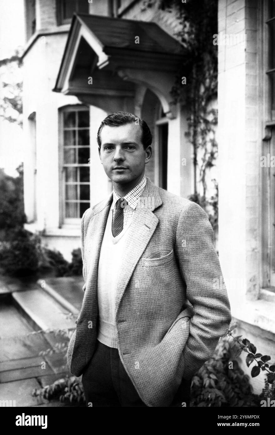 Lord Plunket. 30-year-old friend of Princess Margaret, is seen in this ...