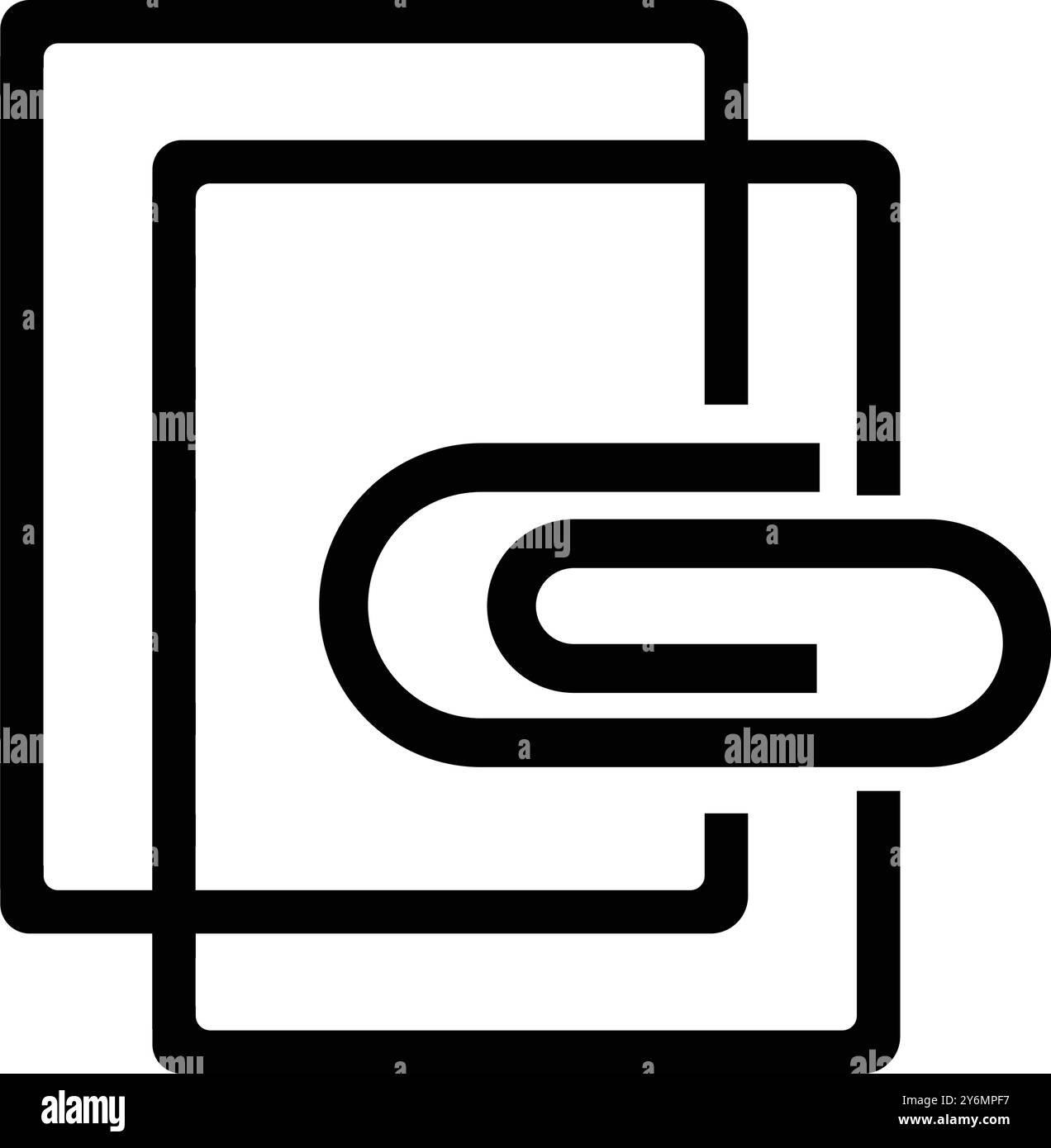 clip, binder, paper clip, stationary, binder clip icon Stock Vector ...