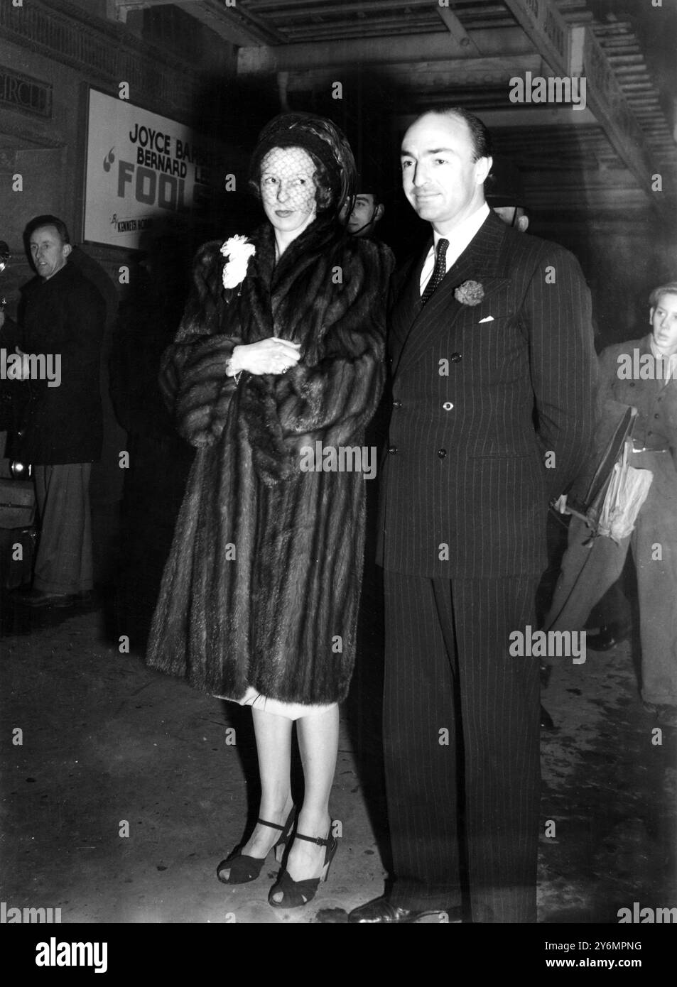 Miss Mary Ainslie Profumo of Park Lane, Mayfair, London, a daughter of ...