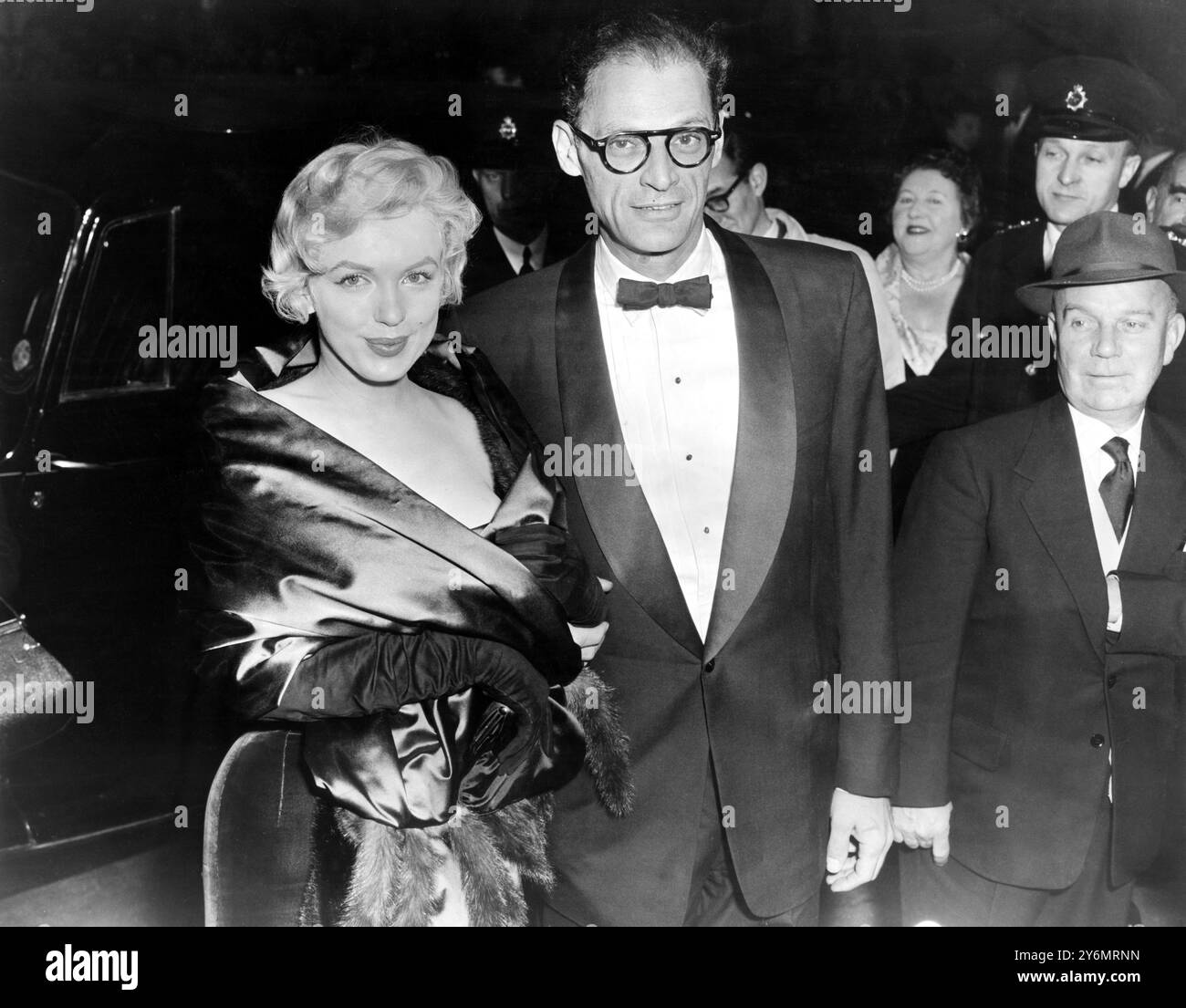 Marilyn Monroe and Arthur Miller 1956 Stock Photo - Alamy