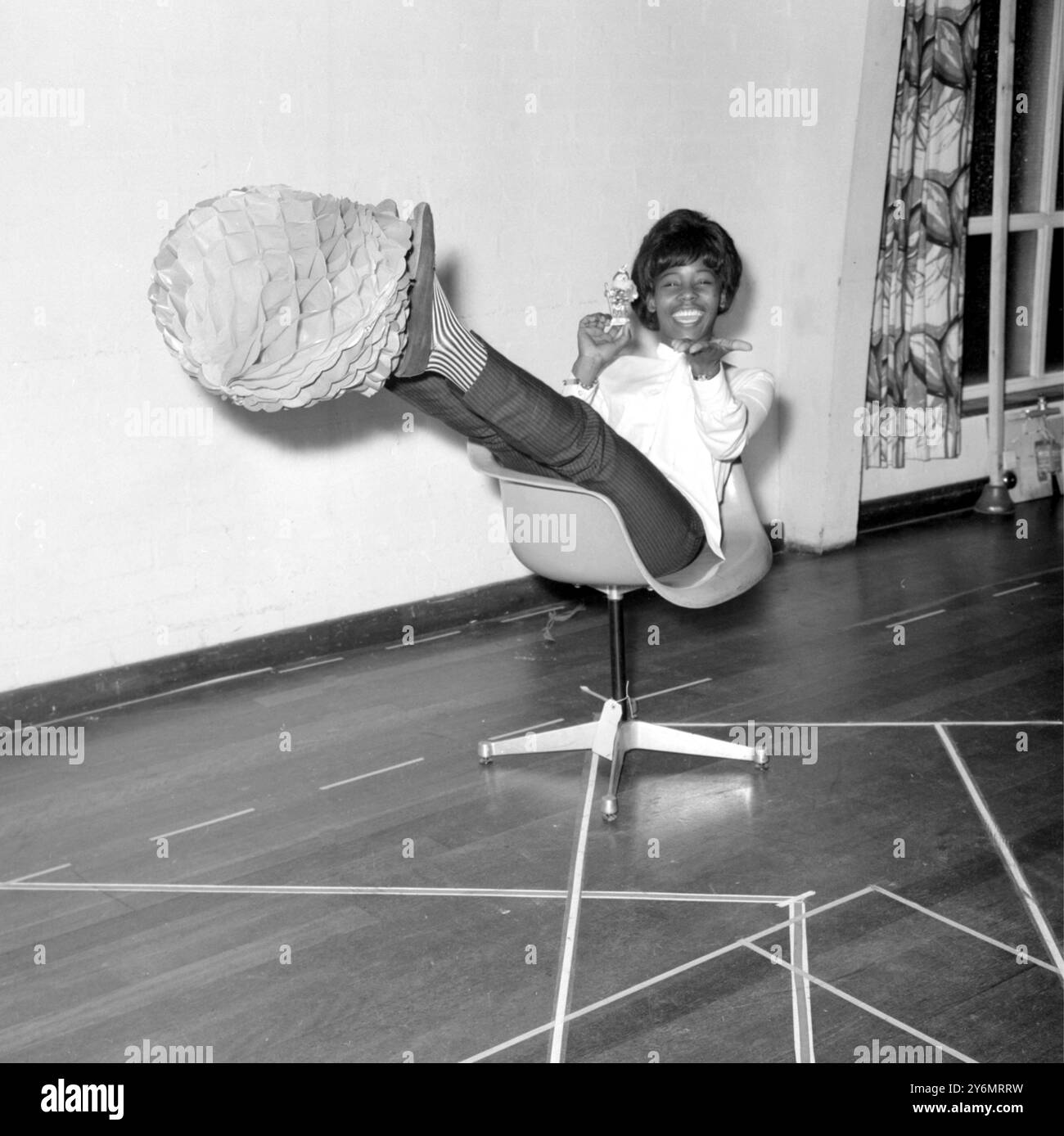 London: Millie Small the pop singer of "Lollipop" fame, goes legitimate ...