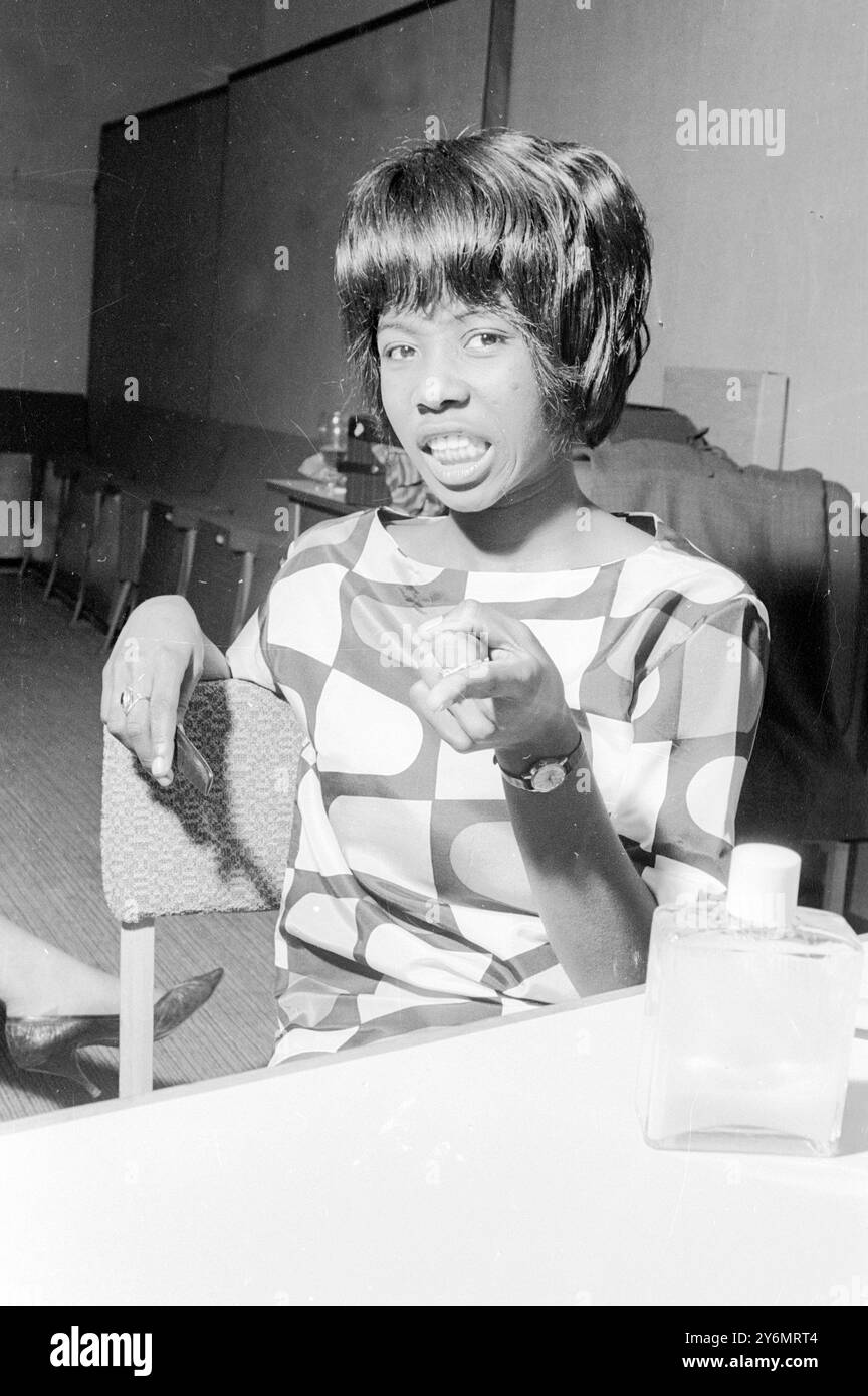 London: Millie Small the pop singer of "Lollipop" fame, goes legitimate ...