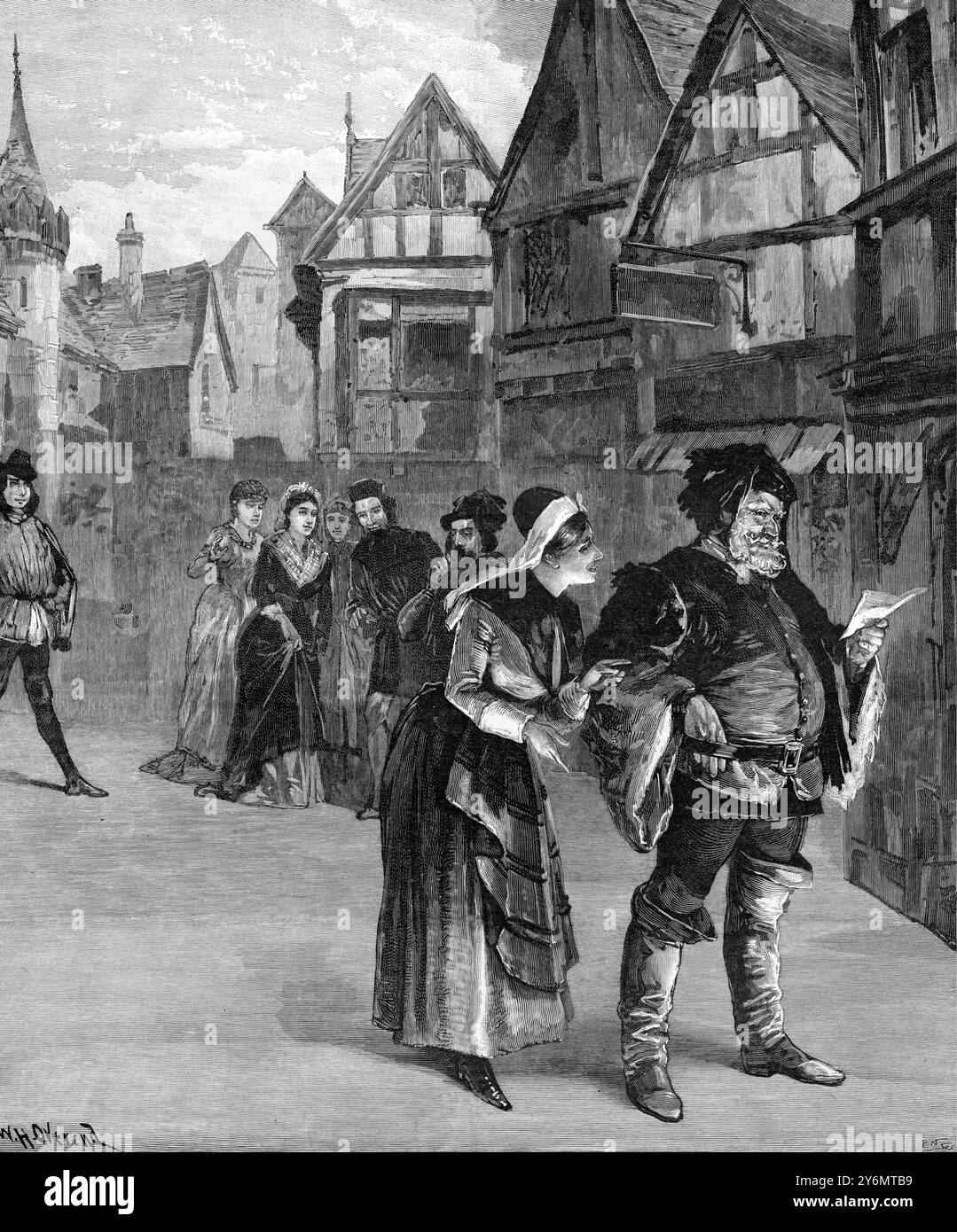 Verdis new opera of falstaff hi-res stock photography and images - Alamy