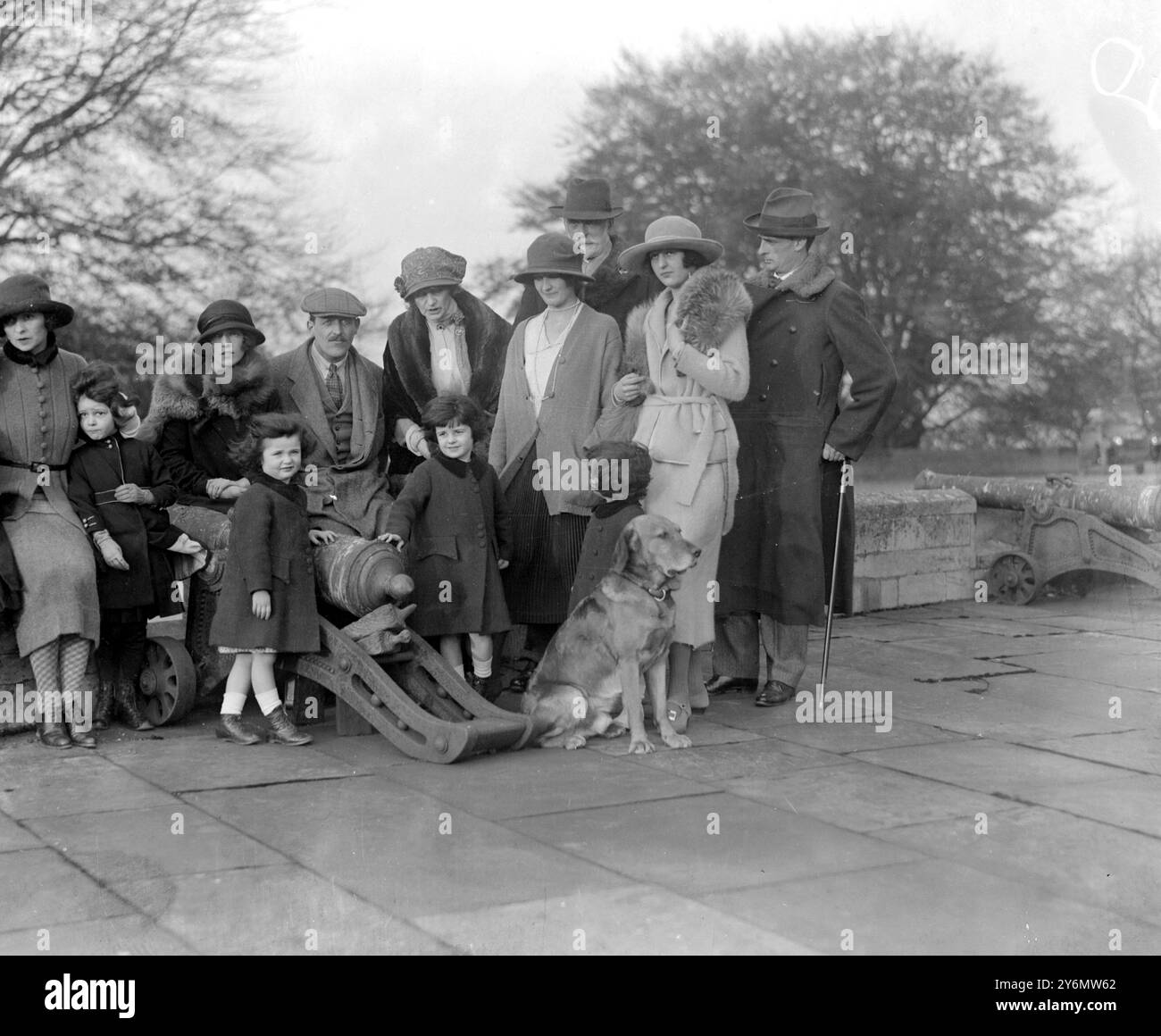 The duchess of Rutland’s party at Belvoir Castle. Lady Anglesey and her ...