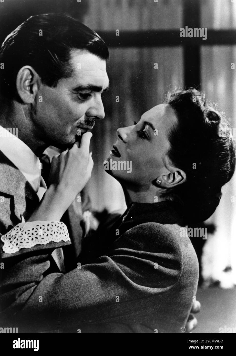 Clark Gable in a scene from one of his films.... Copy Neg Stock Photo ...