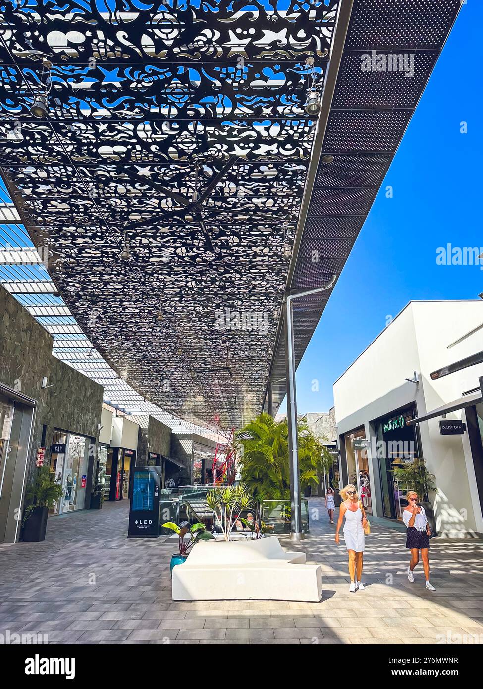 Spain, island, Canary Islands, Gran Canaria, Morgan, Shopping Center ...
