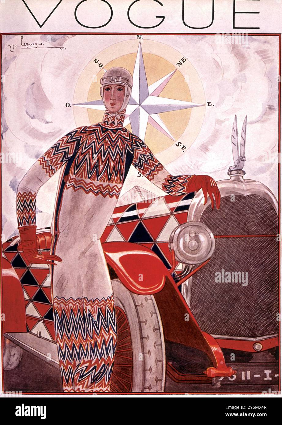 Vogue magazine cover 1925 Stock Photo - Alamy