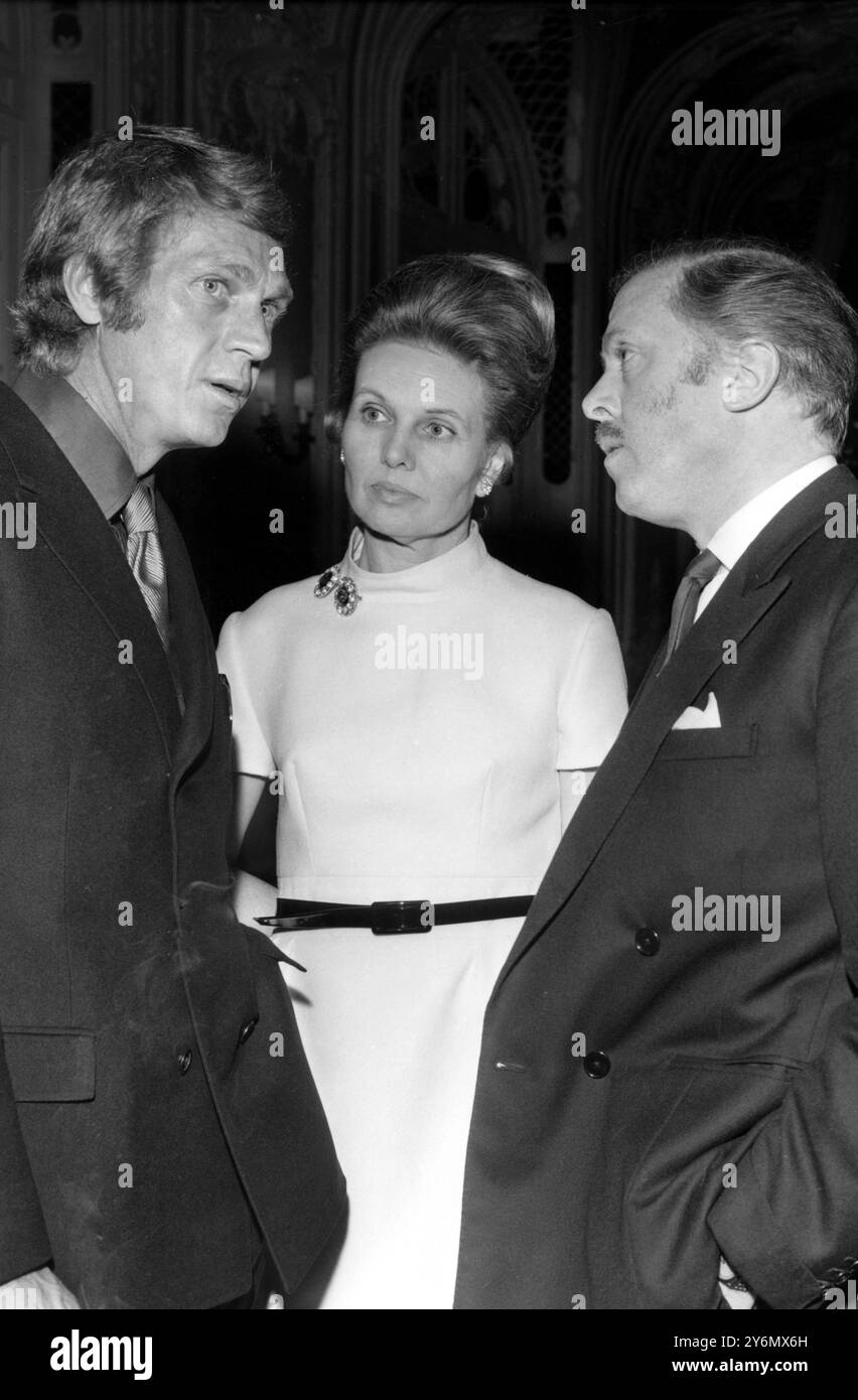 Steve McQueen (Terence Steven McQueen) - American actor talks with ...