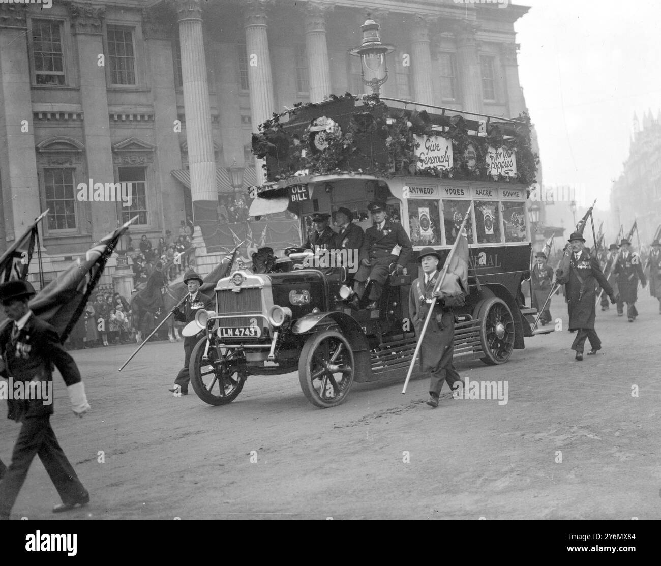 "Old Bill" The London General Omnibus Company War Bus. 11 November 1923 ...