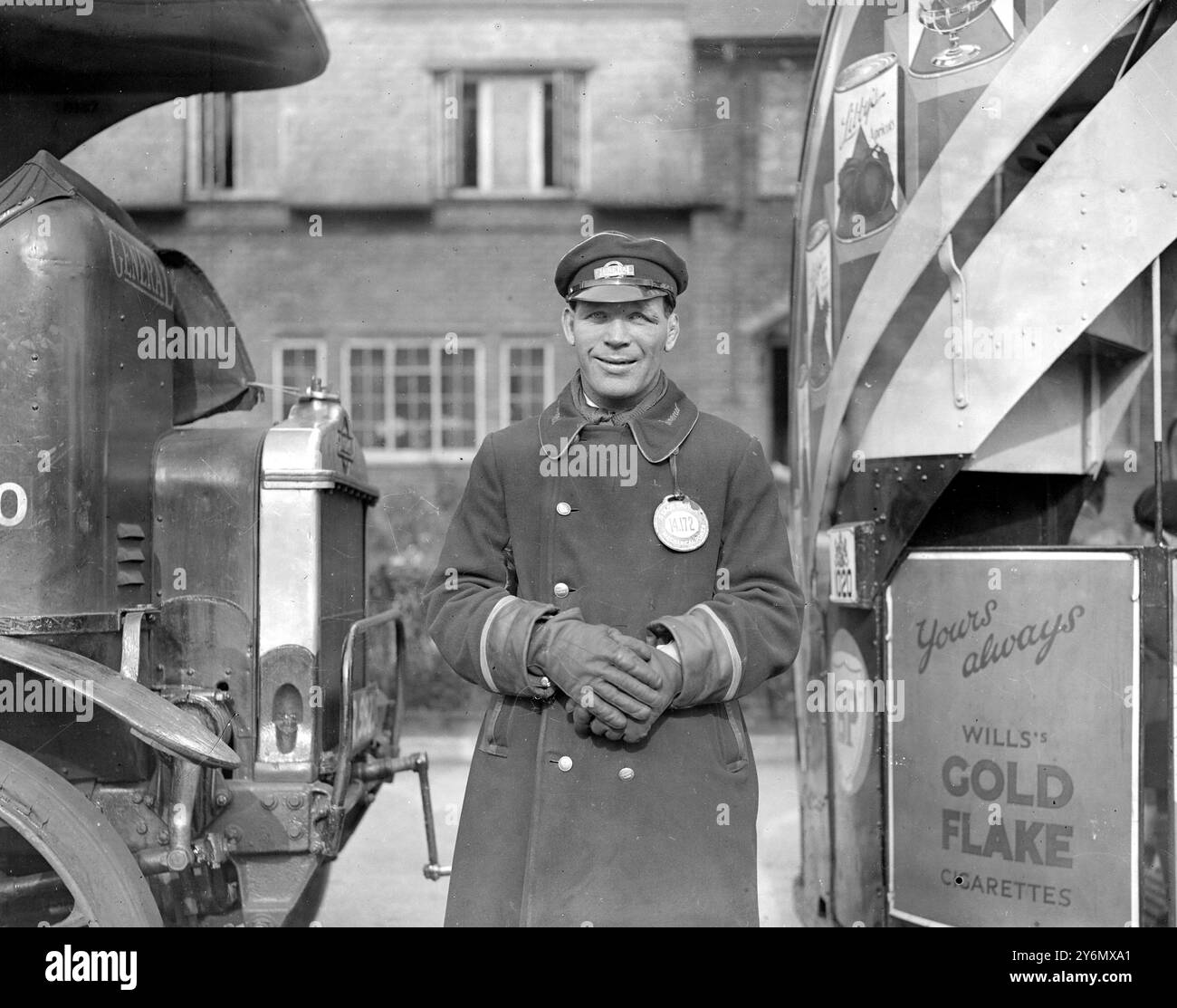 London. A typical London general bus driver and conductor. Mr Pat ...