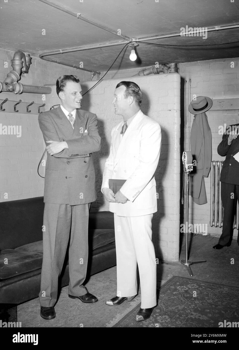 Billy Graham and Roy Rogers Stock Photo - Alamy